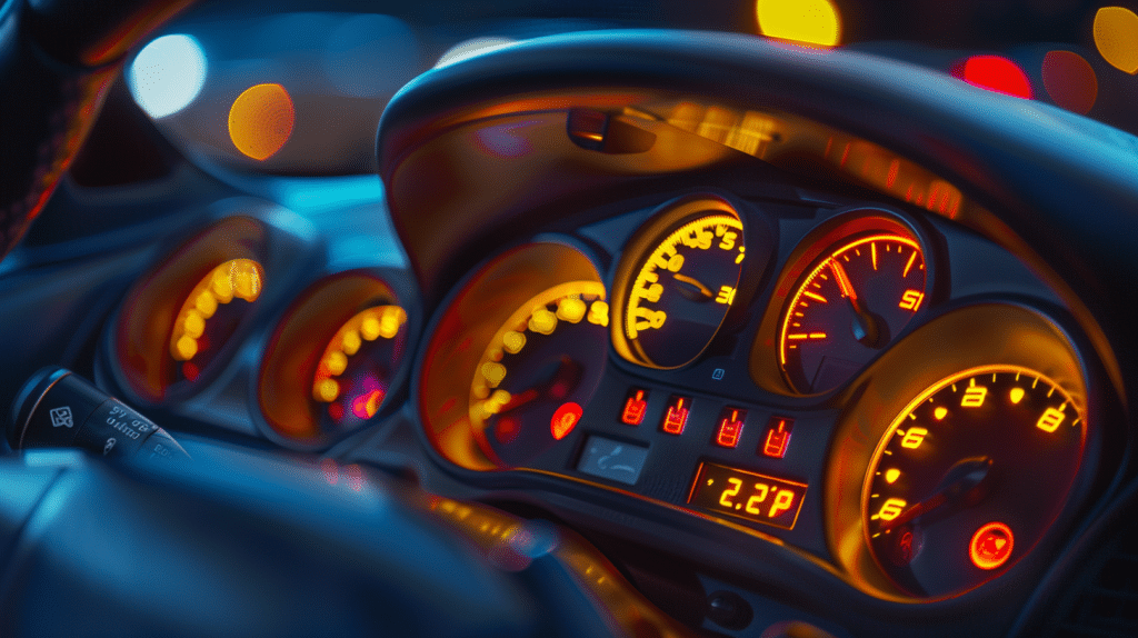 Comprendre les voyants du tableau de bord 206